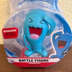 Pokemon | Toys | Pokemon Wobbuffet Articulated Battle Figure Jakks ...